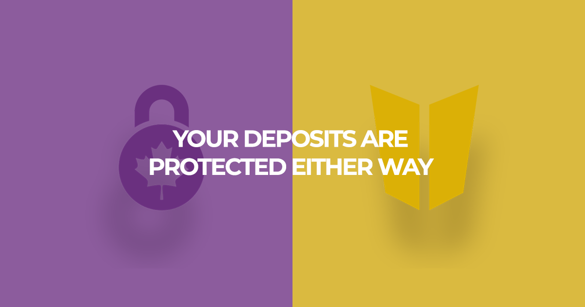 Your deposits are protected